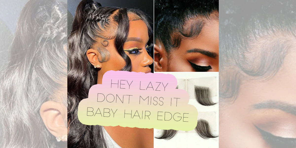 How to Style Baby Hairs, making them the focal point of your hairdo ...