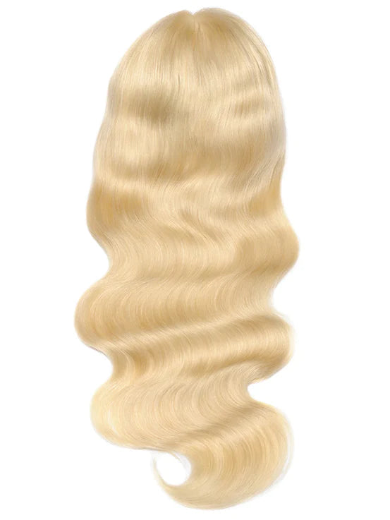 Pre Cut Pre Plucked 613 Blonde Body Wave 6x4 Glueless Lace Virgin Huma ...