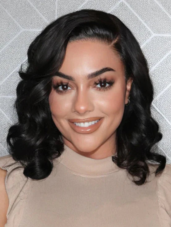 Wear & Go HD Glueless 6x4 Lace Closure Short Bob Loose Deep Wave Wigs – Salonready Wig